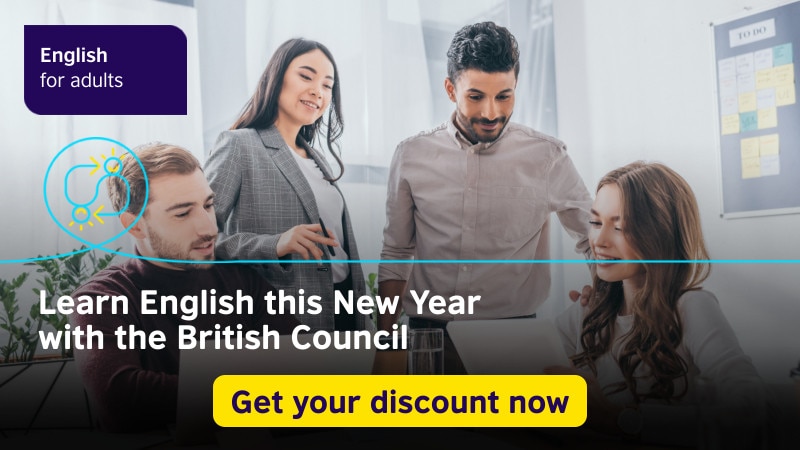 New Year, New Skills: Up to 30% off on English Courses! | British Council